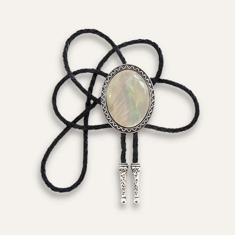 White bolo tie | shop bolo tie